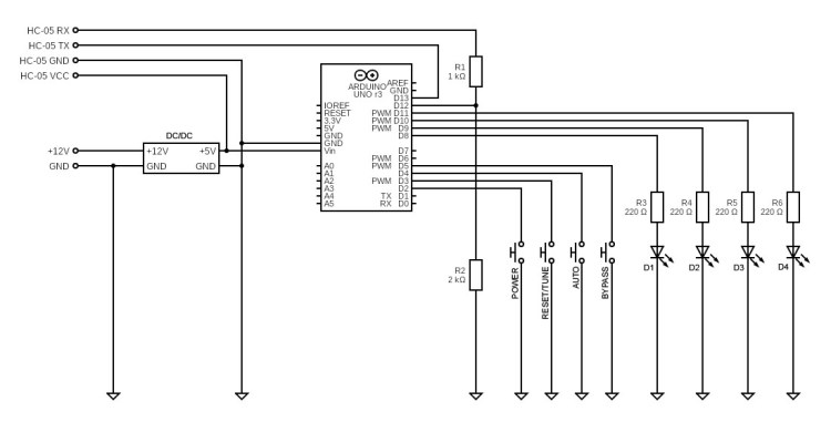 ATU-100 Arduino Remote Control – OK1TK HAM Radio