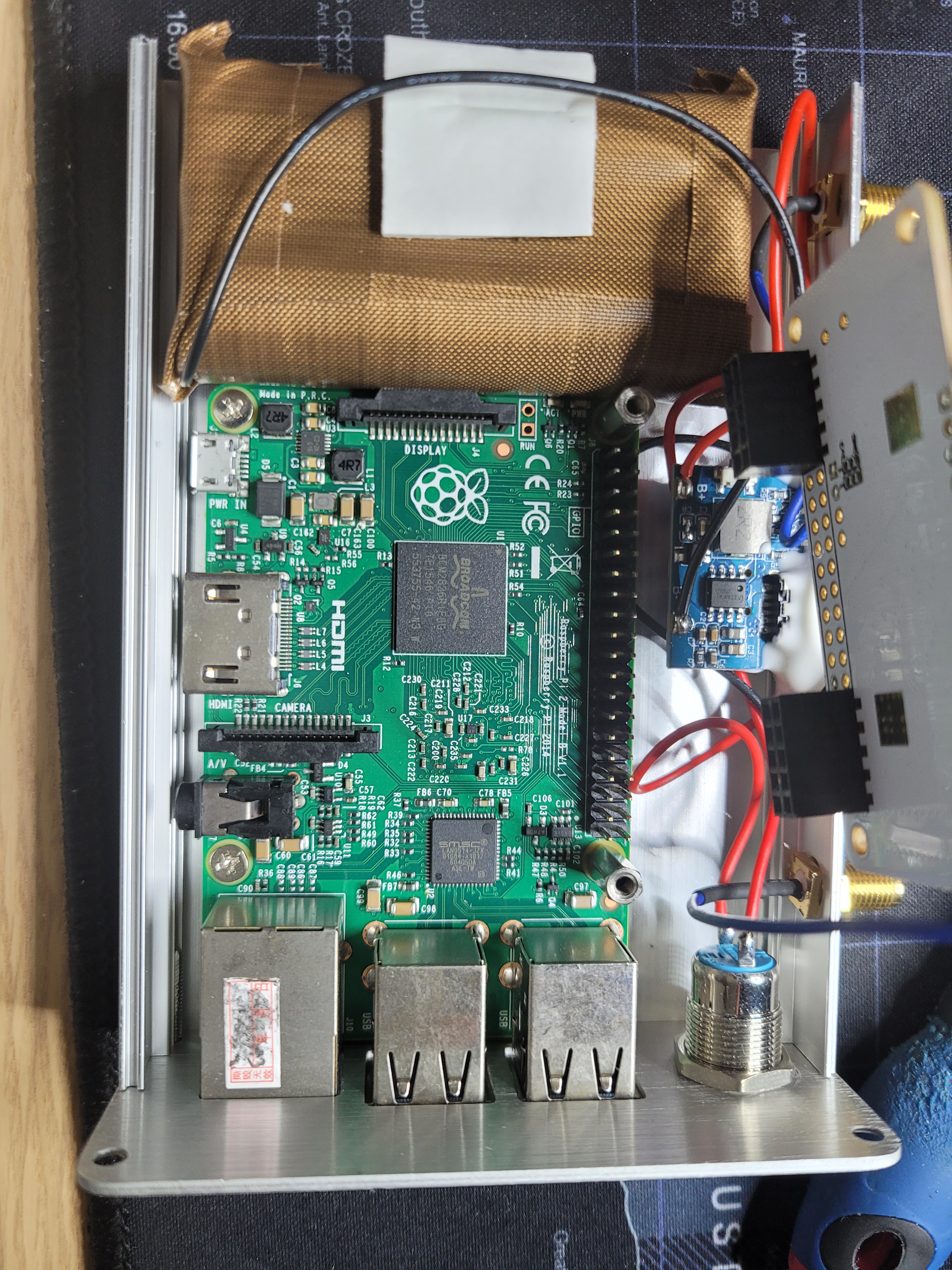 Duplex MMDVM Hotspot Support C4FM/DMR/DSTAR P25 With Raspberry Pi 2B ...
