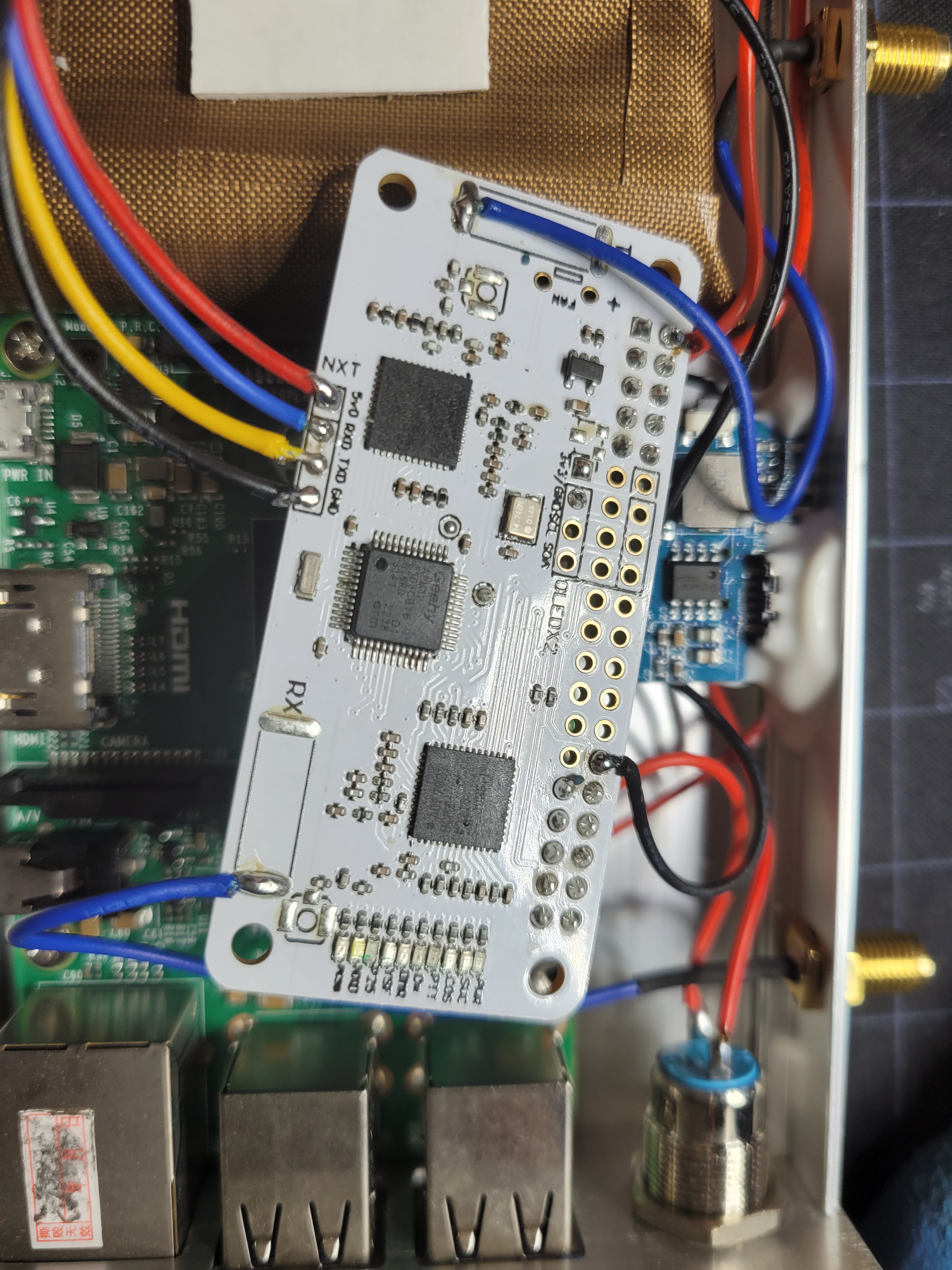 Duplex MMDVM Hotspot Support C4FM/DMR/DSTAR P25 With Raspberry Pi 2B ...